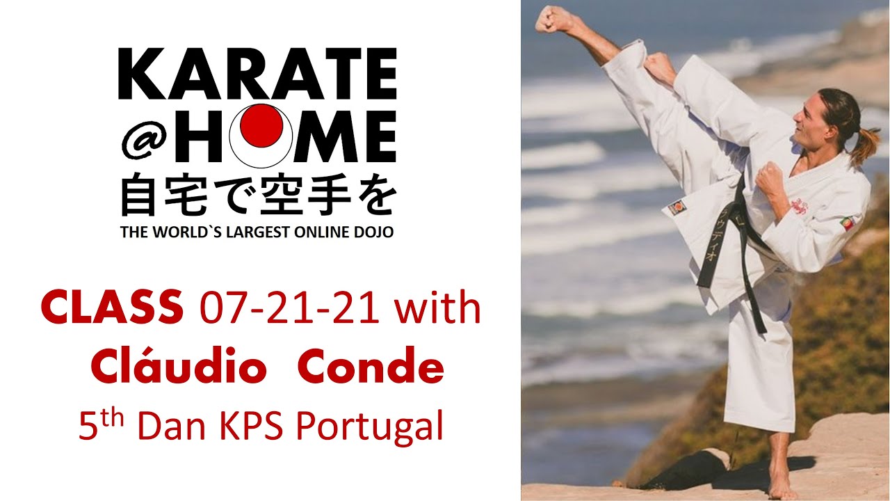 Karate@Home class 07 21 21 with Claudio Conde - YouTube