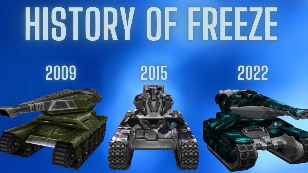 The History Of Freeze (2009 - 2022) - Tanki Online - YouTube