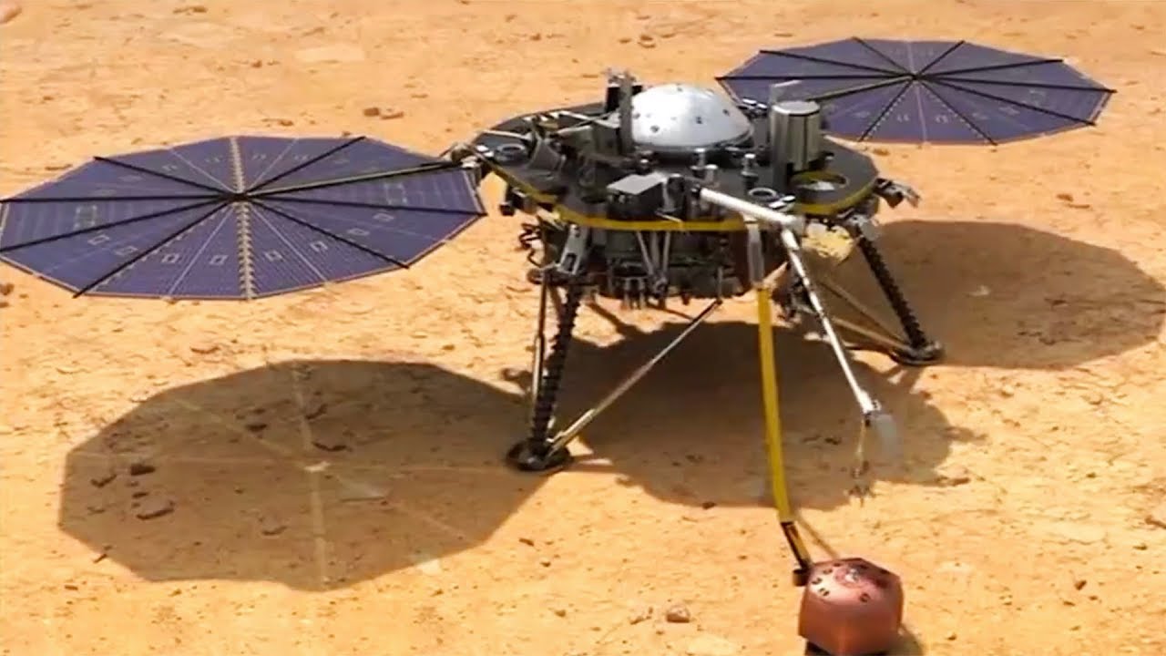 Mars InSight spacecraft set for landing - YouTube
