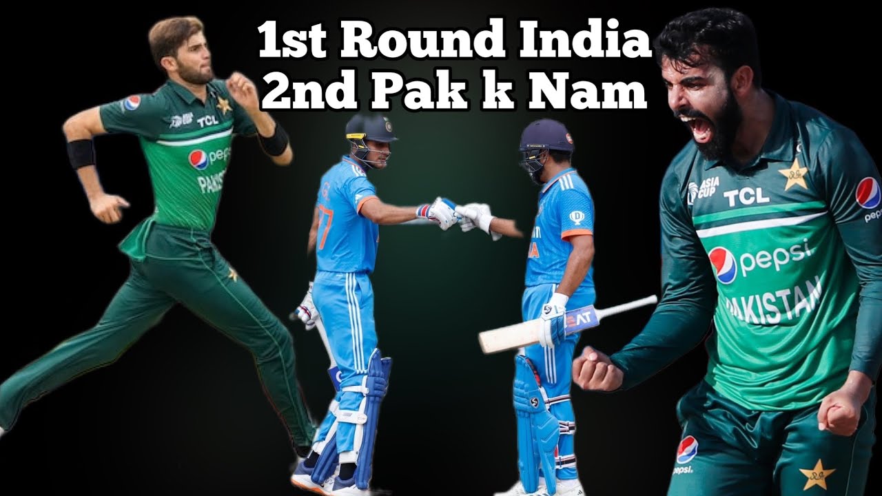 Pakistan vs India! Match ma Barish ki Entry! 1st Round India 2nd Pak k ...