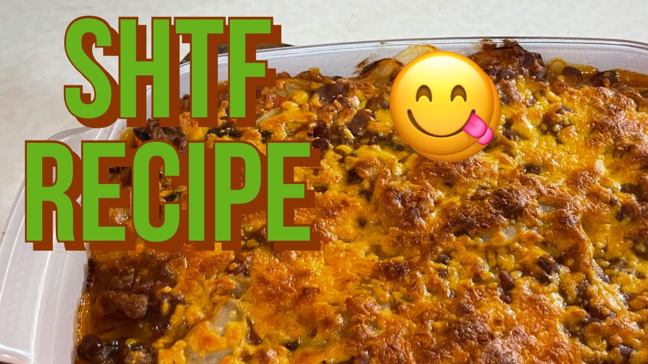 2203~ SHTF Recipe ~ Cooking From the Pantry Shelf ~ Shipwreck - YouTube