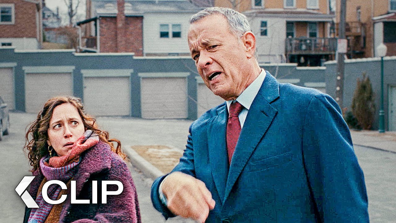 Grumpy Tom Hanks Meets His New Neighbors - A MAN CALLED OTTO Clip - YouTube