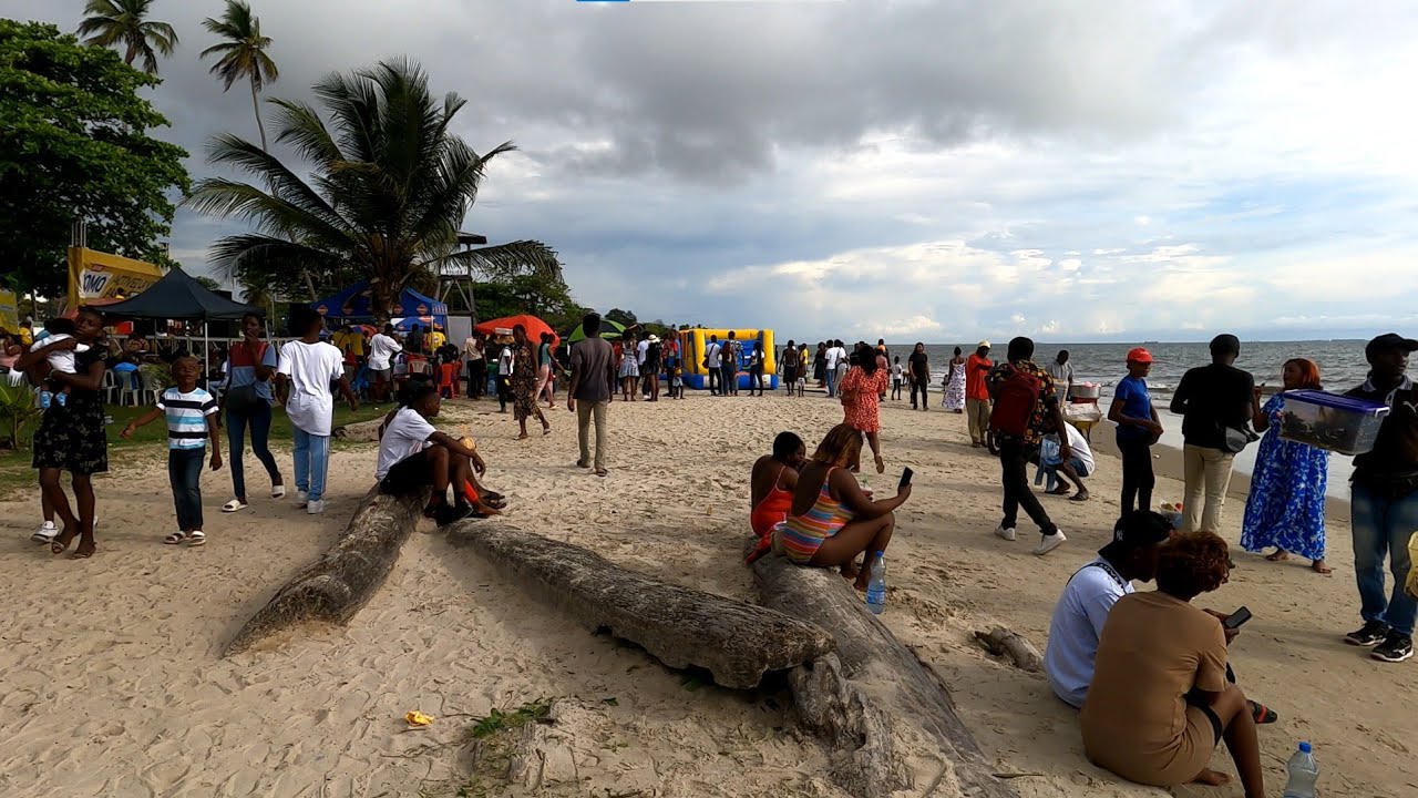 The Beautiful Beach Life Of Gabon #francophone - YouTube