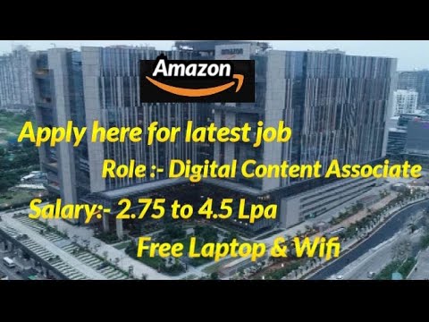Apply for Digital Content Associate at Amazon 💥🔥 - YouTube