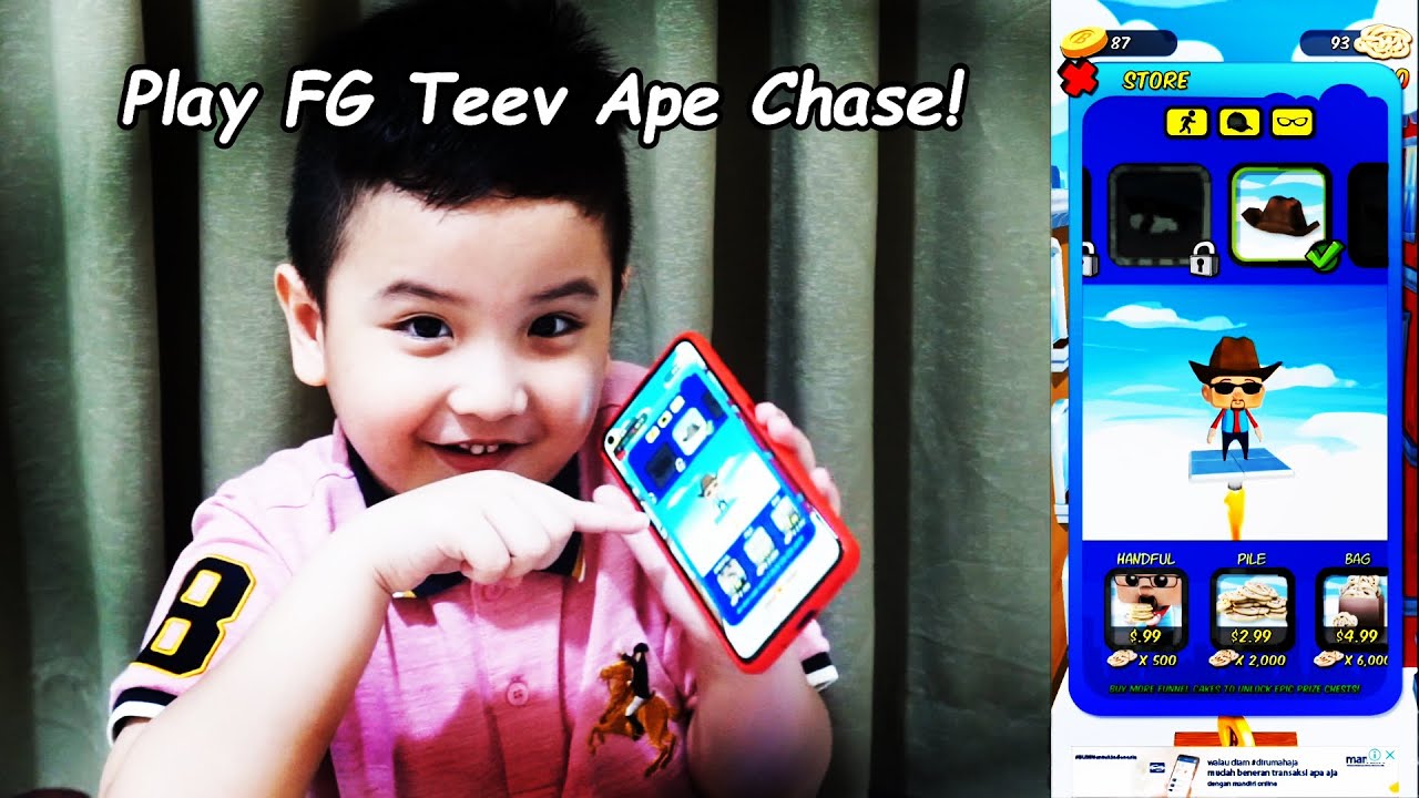 FGTEEV APE CHASE - YouTube