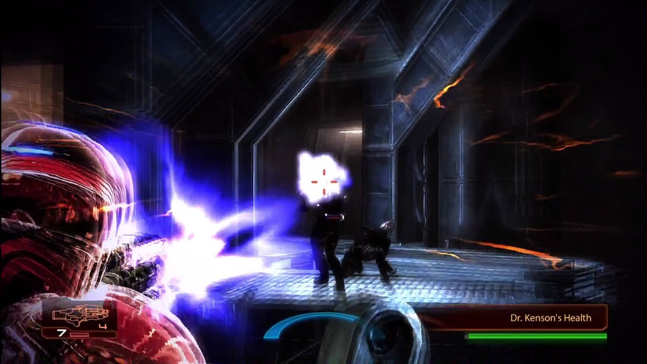 Mass Effect 2 Rescuing Dr. Kenson - Arrival DLC (Insanity) Part 2 - YouTube