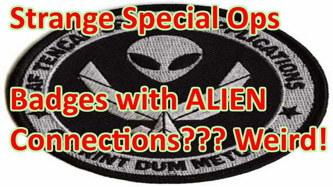 Weird Military and Space Mission Badges with Aliens -The Out There ...