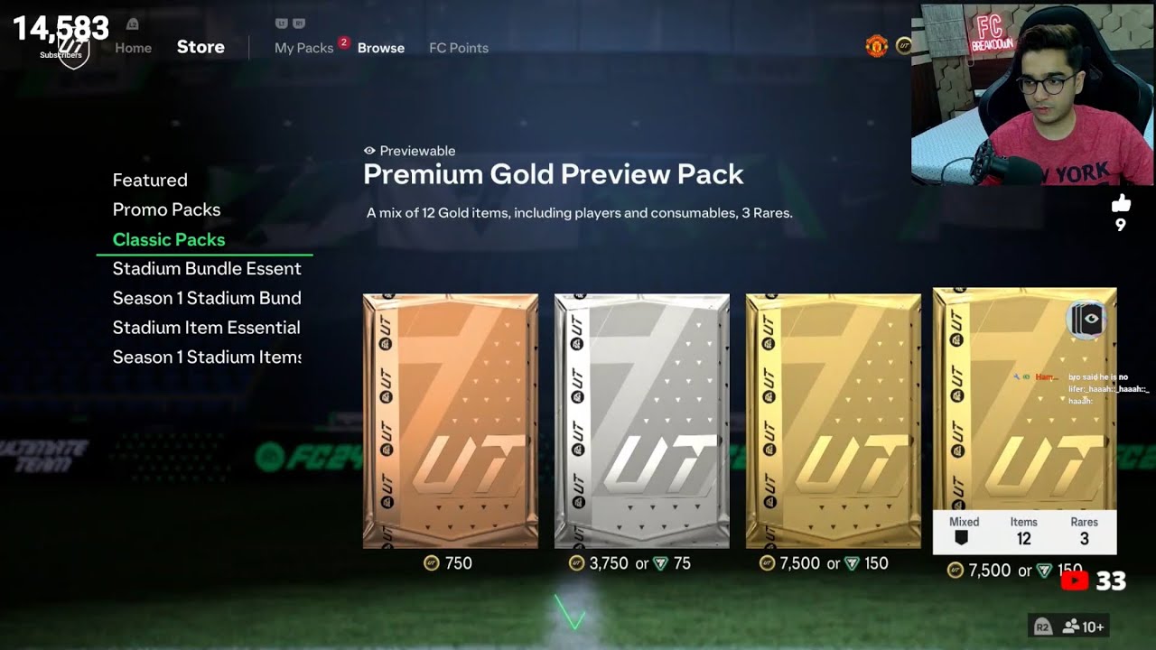 My First Ever Preview Pack On A New RTG Account And This Happened - YouTube