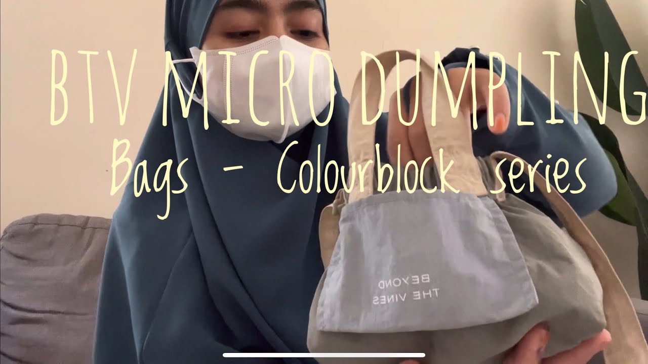 Beyond The Vines Micro Dumpling Bags special edition colourblock series ...