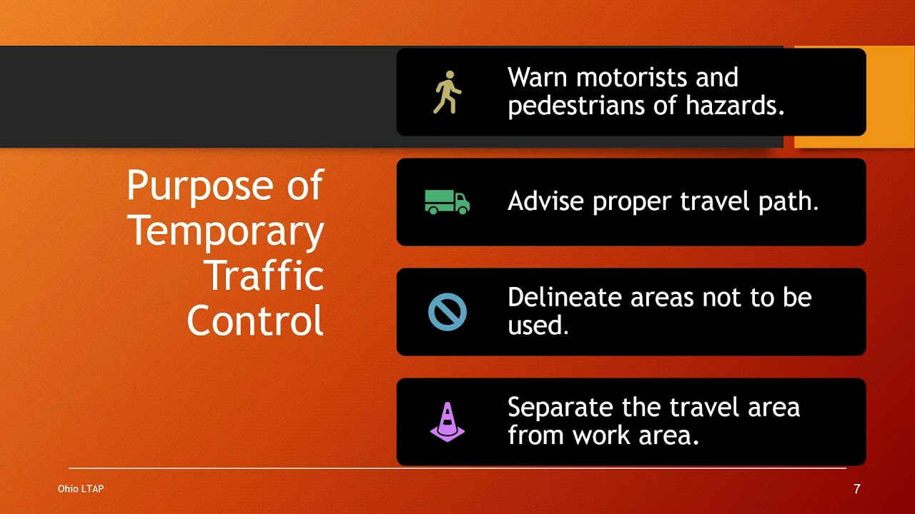 Work Zone Traffic Control & Safety Webinar Series Part 1 - YouTube
