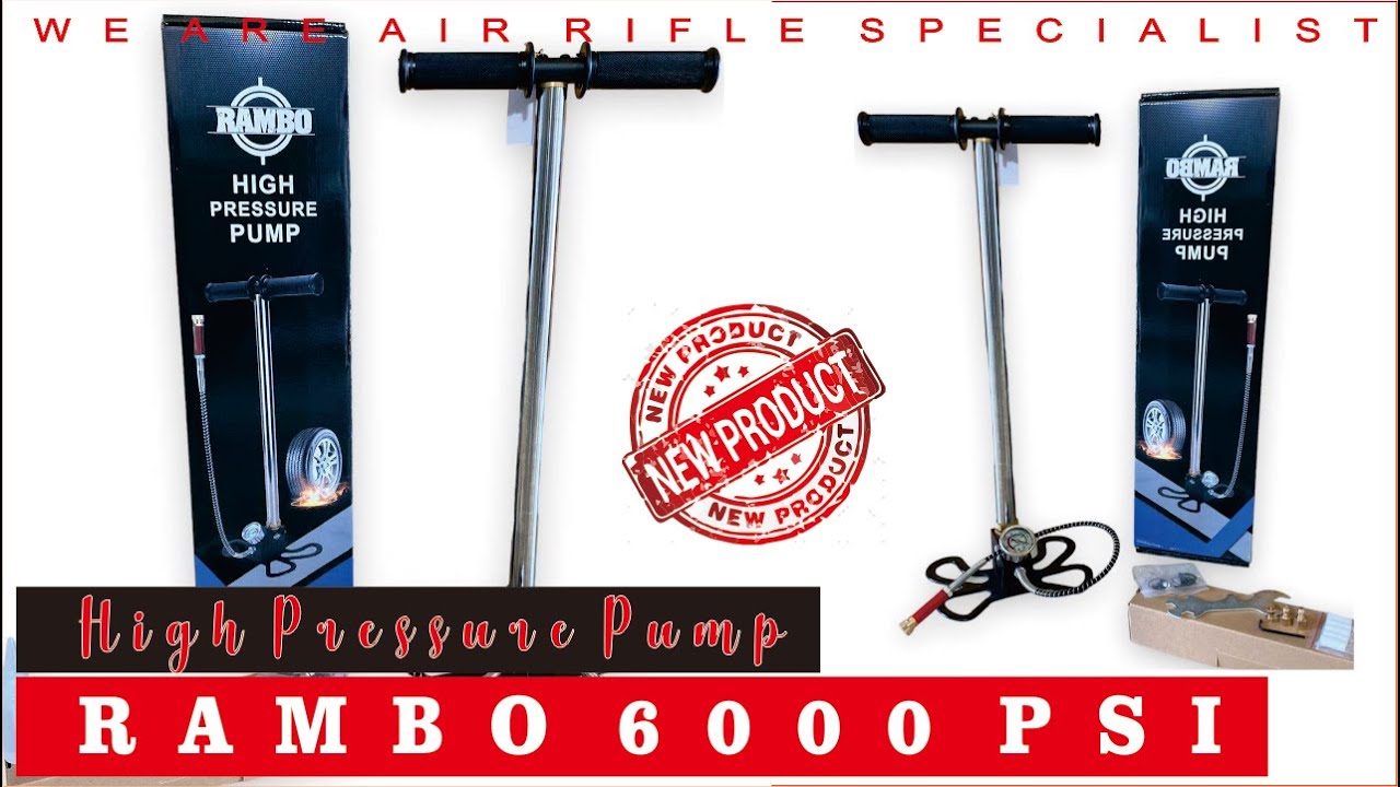 [Unboxing] POMPA RAMBO 6000 PSI || High Pressure Pump - Pompa PCP Low ...