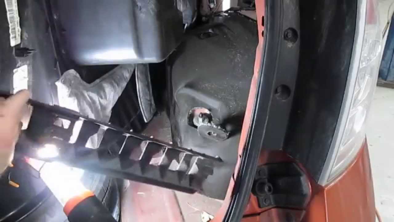 2008 ford edge rear shock removal and installation - YouTube