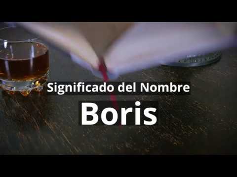Significado del nombre Boris - YouTube