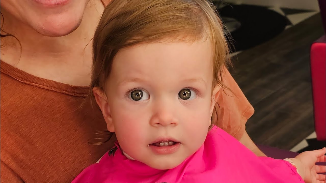 Ruby’s 1st Haircut - YouTube