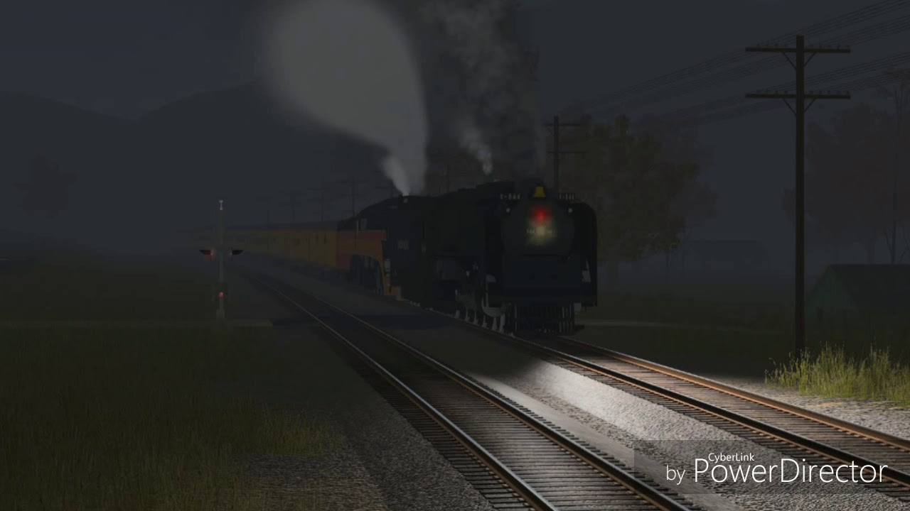 UP 844 and SP 4449 Doubleheader / T:ANE - YouTube