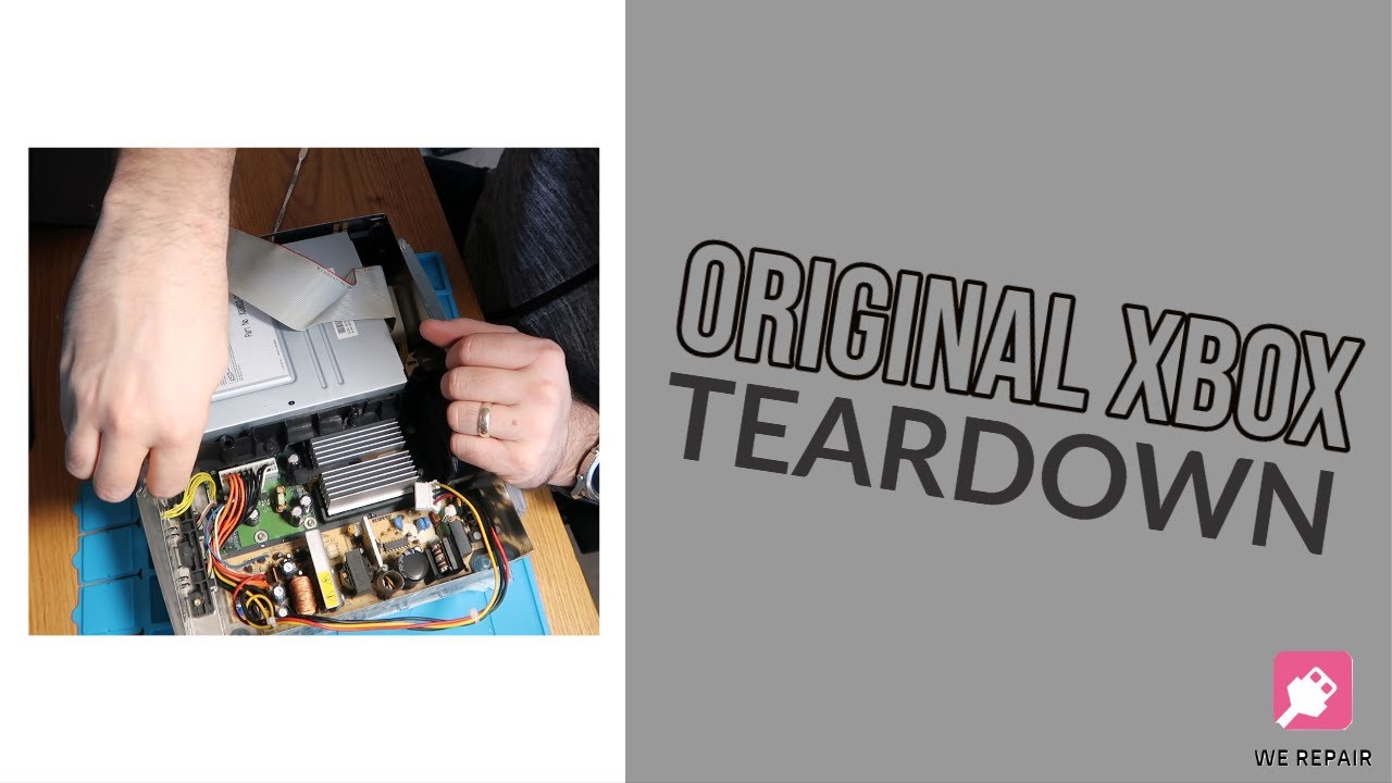 Microsoft Xbox Original Tear Down - YouTube