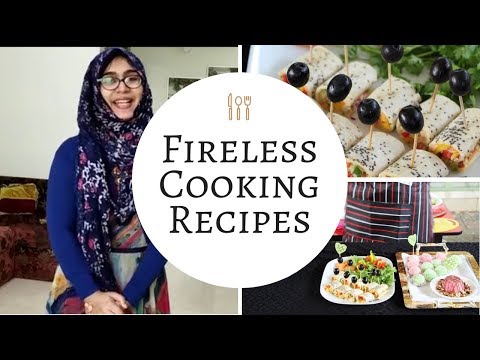 FIRELESS COOKING COMPETITION RECIPES / NO COOK NO FIRE RECIPES