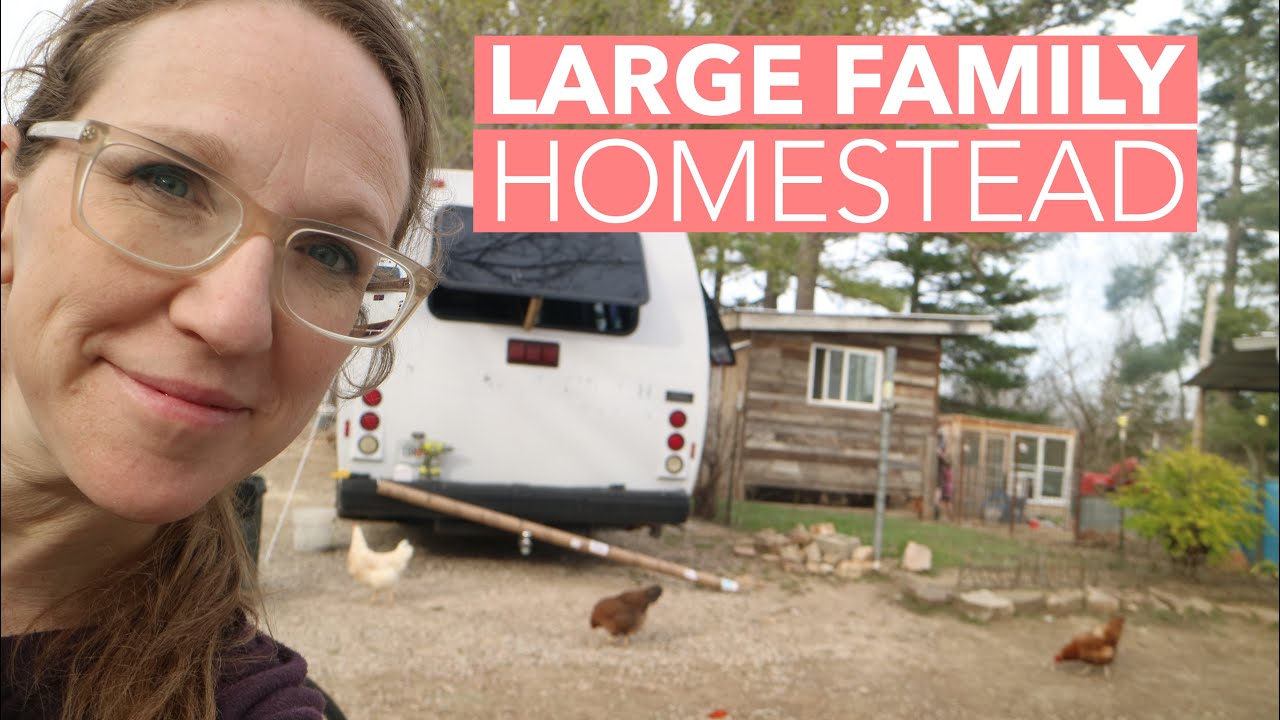 Homestead Tour // Providing for our FAMILY OF 12 - YouTube