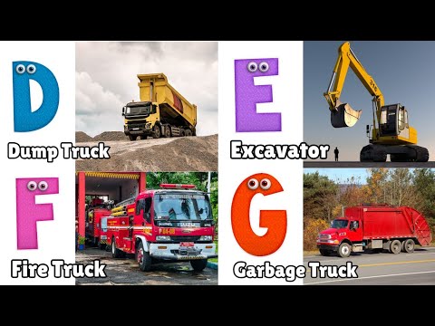 Vehicle ABC Song | Vehicles Alphabet Song for kids | Phonics for Kids ...
