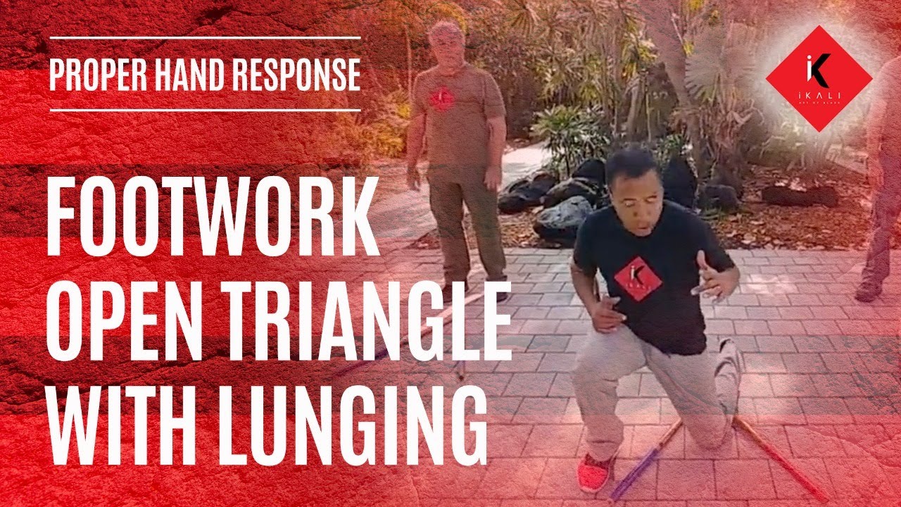 3.1 Footwork OT with Lunging | Filipino Martial Arts Proper Hand ...