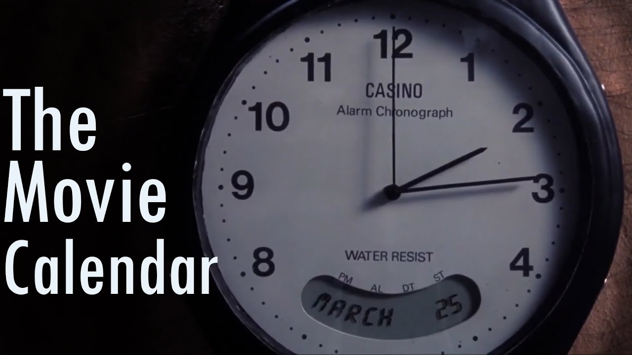 Every single calendar day in movies - YouTube