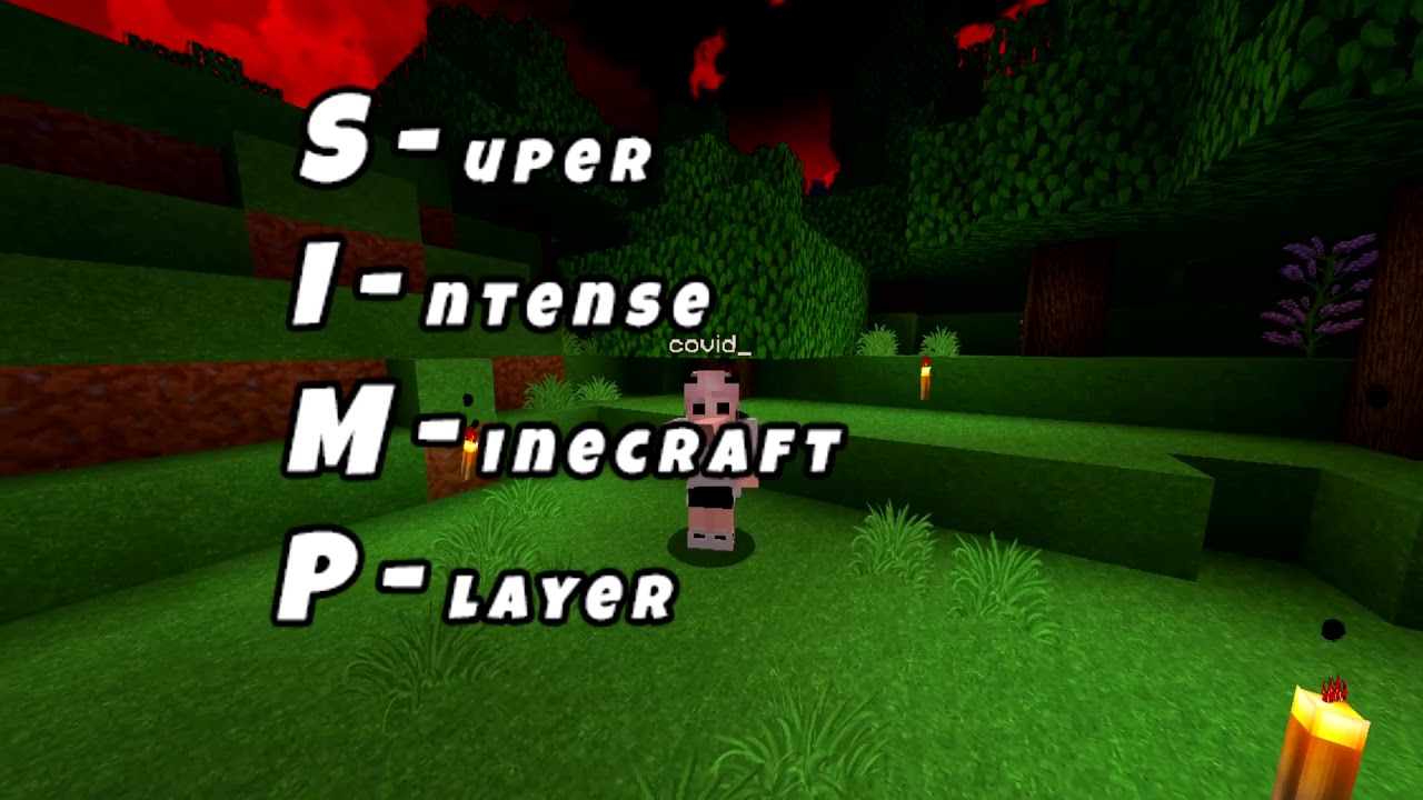 yeah im simp super intense minecraft player - YouTube