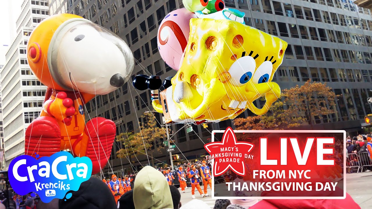 LIVE Street View: Macy's Thanksgiving Day Parade Extravaganza by Cra ...