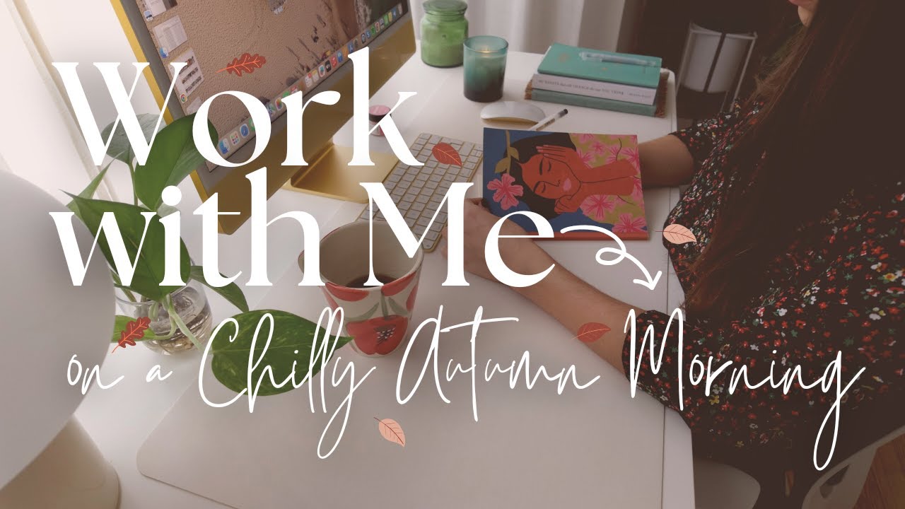 2-HOUR WORK WITH ME | Chilly Autumn Morning | LoFi , Ambience Sound ...