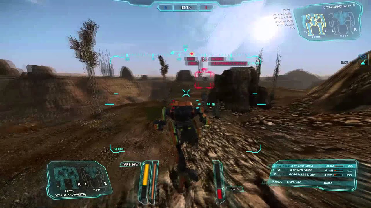 MWO | 3rd person FOV "feature" - YouTube