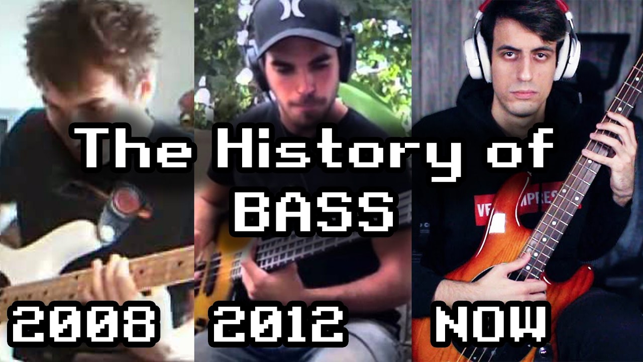 The History of Bass Players on YouTube (Bass Battle) - YouTube