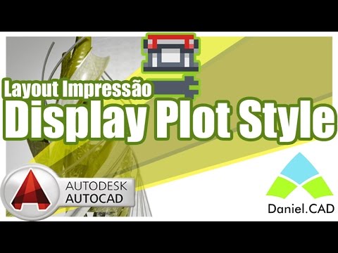 AutoCAD 2016 | Display Plot Styles - YouTube