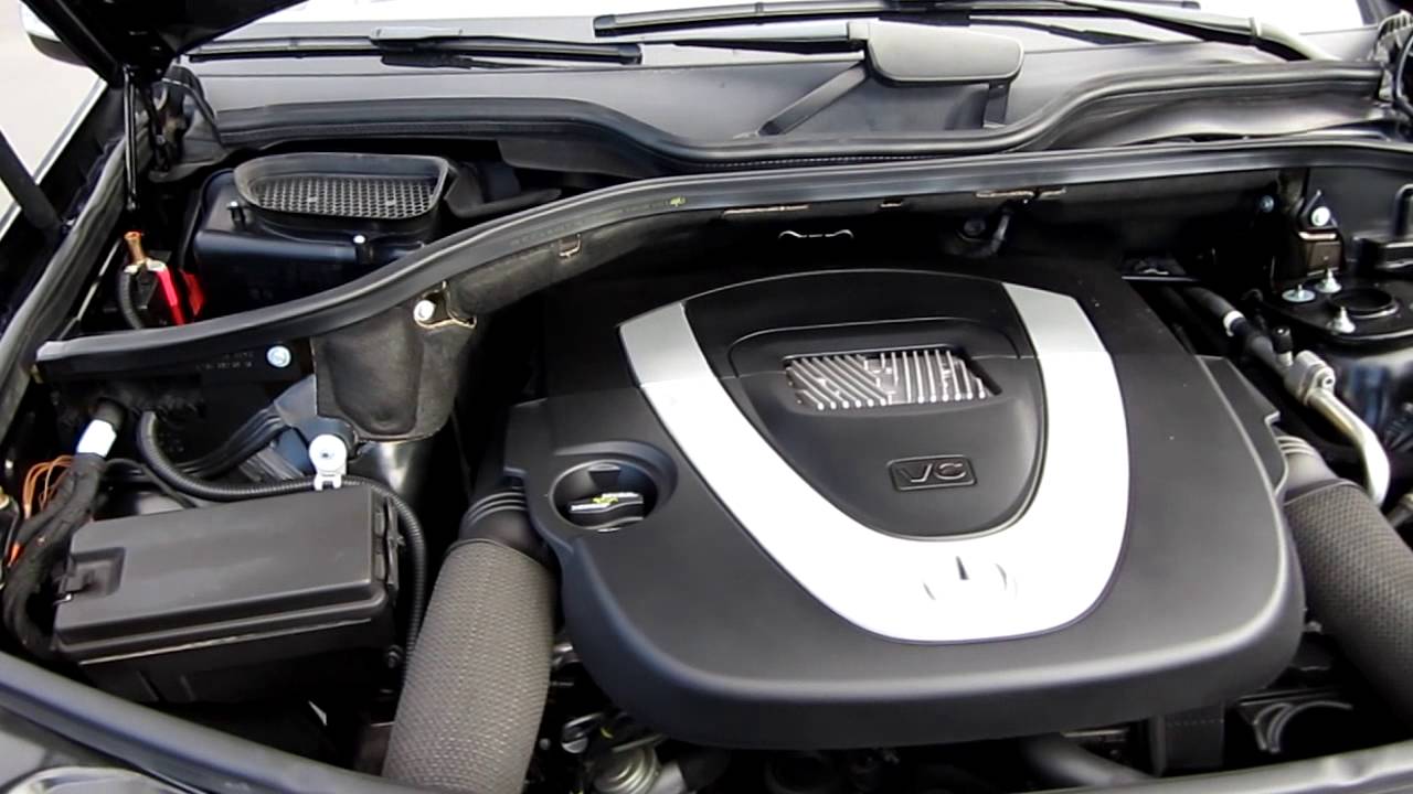 2006 Mercedes-Benz ML350 4Matic, black - Stock# H1914 - Engine - YouTube