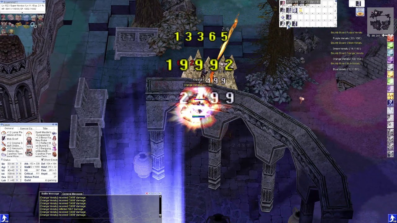 iRO - Advanced Super Novice in Juperos (Gear Dark Lord/Maya/Orc Lord ...