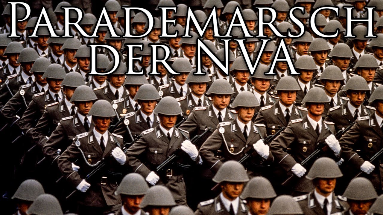 East German March: Parademarsch der NVA - Parade March of the NVA - YouTube
