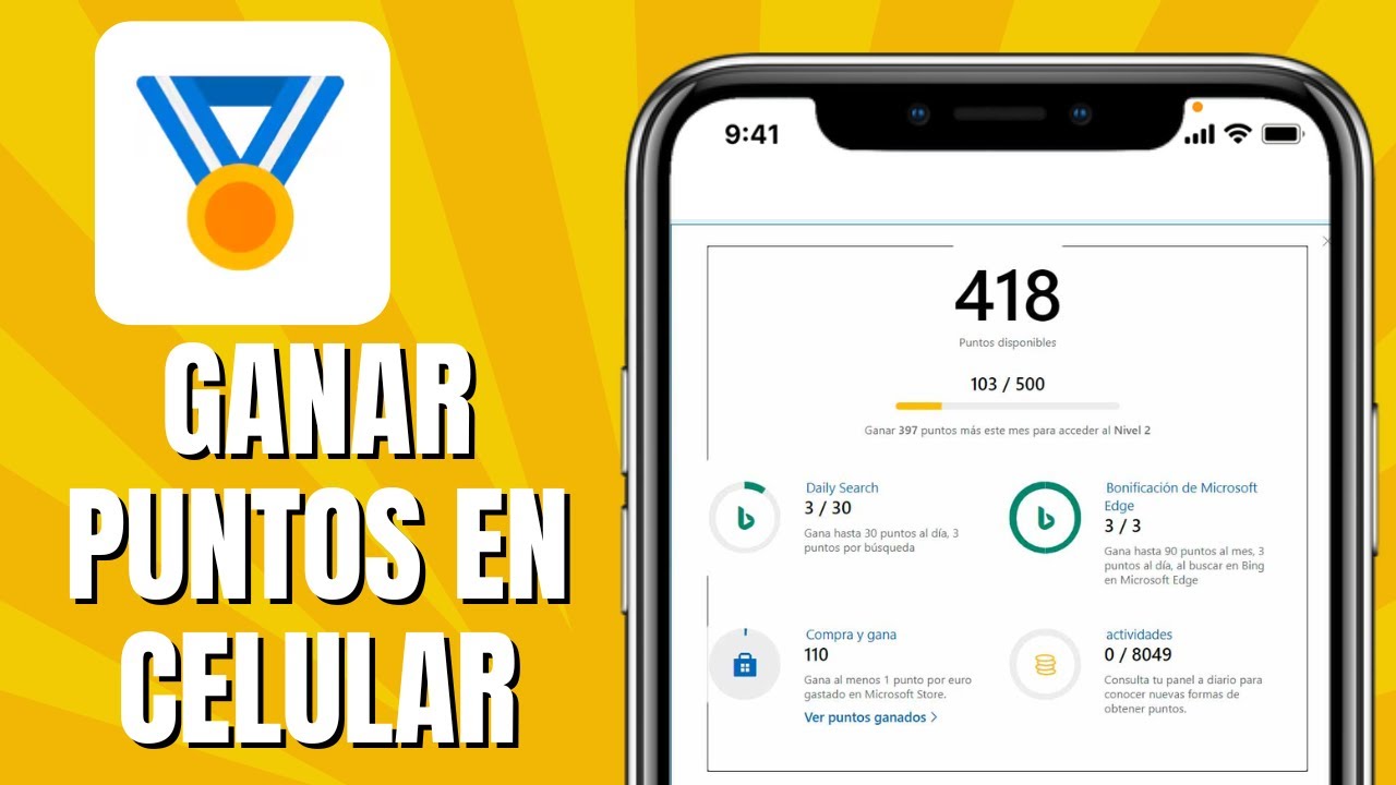 Cómo USAR Microsoft Rewards En Celular | Ganar Puntos En Microsoft ...