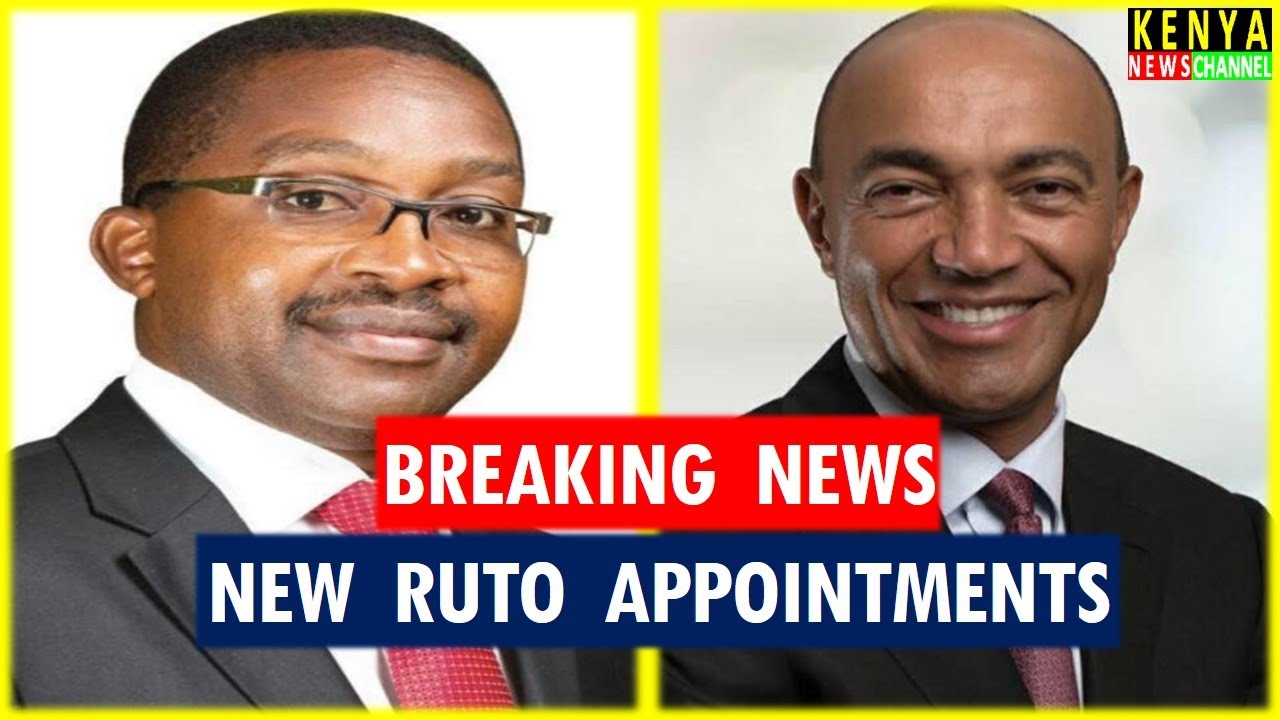 Mwangi Wa Iria & Peter Kenneth join Ruto's Government in New Appointments & Nominations - YouTube