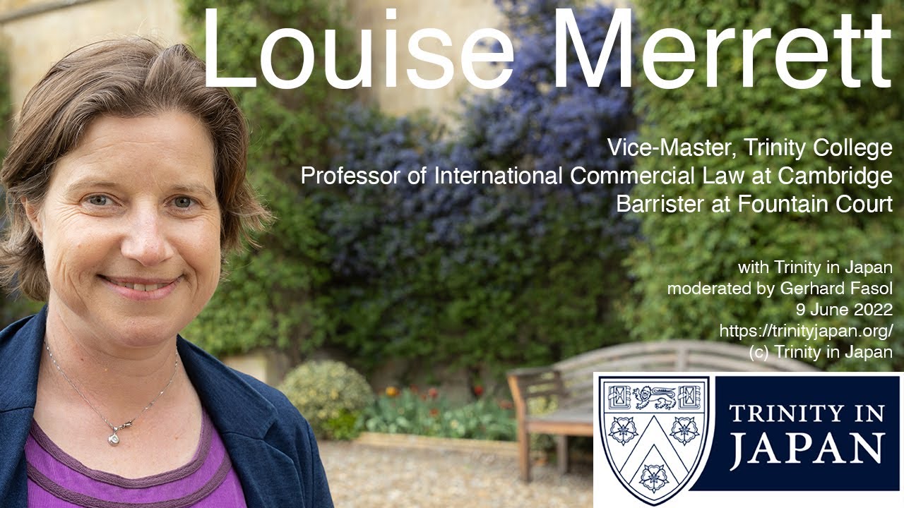 Louise Merrett, Vice-Master of Trinity College Cambridge, Professor of ...