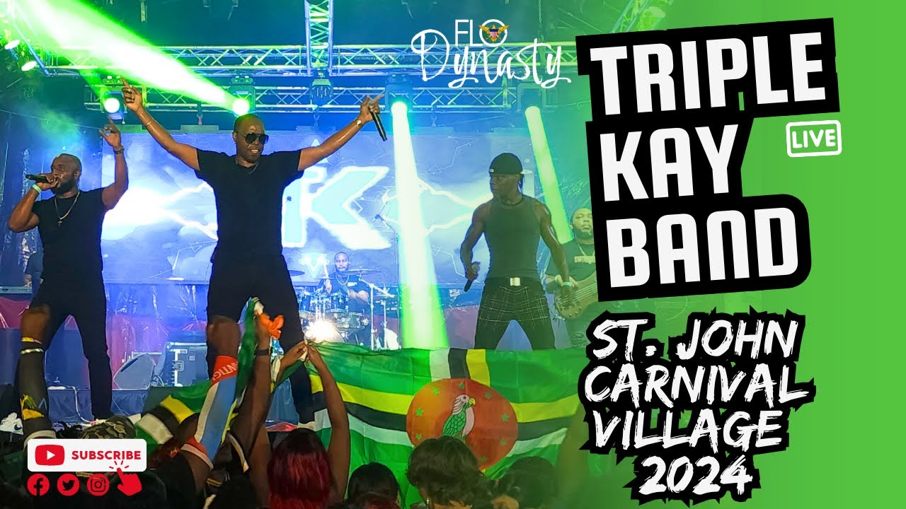 Triple Kay Band St. John Carnival Village 2024 #usvi #stj #da # ...