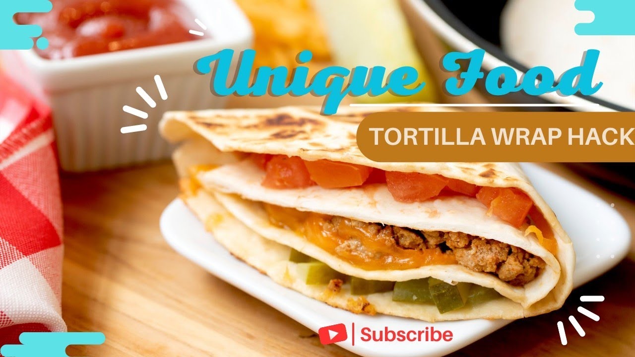 Unique Style Veg Tortilla Recipe | Trending Tortilla Wrap with ...