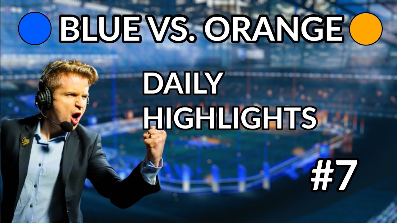 RLCS caster casts YOU playing games | Blue vs. Orange | DAILY MOMENTS ...