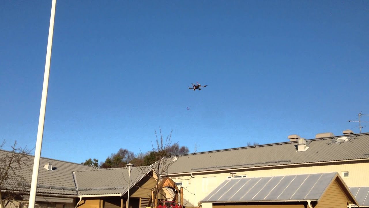 Openpilot Revo with Ardupilot: Loiter test - YouTube