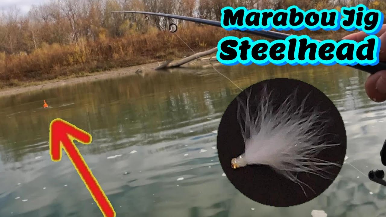 Marabou Jig Steelhead Float Drops - Canoe trip - YouTube