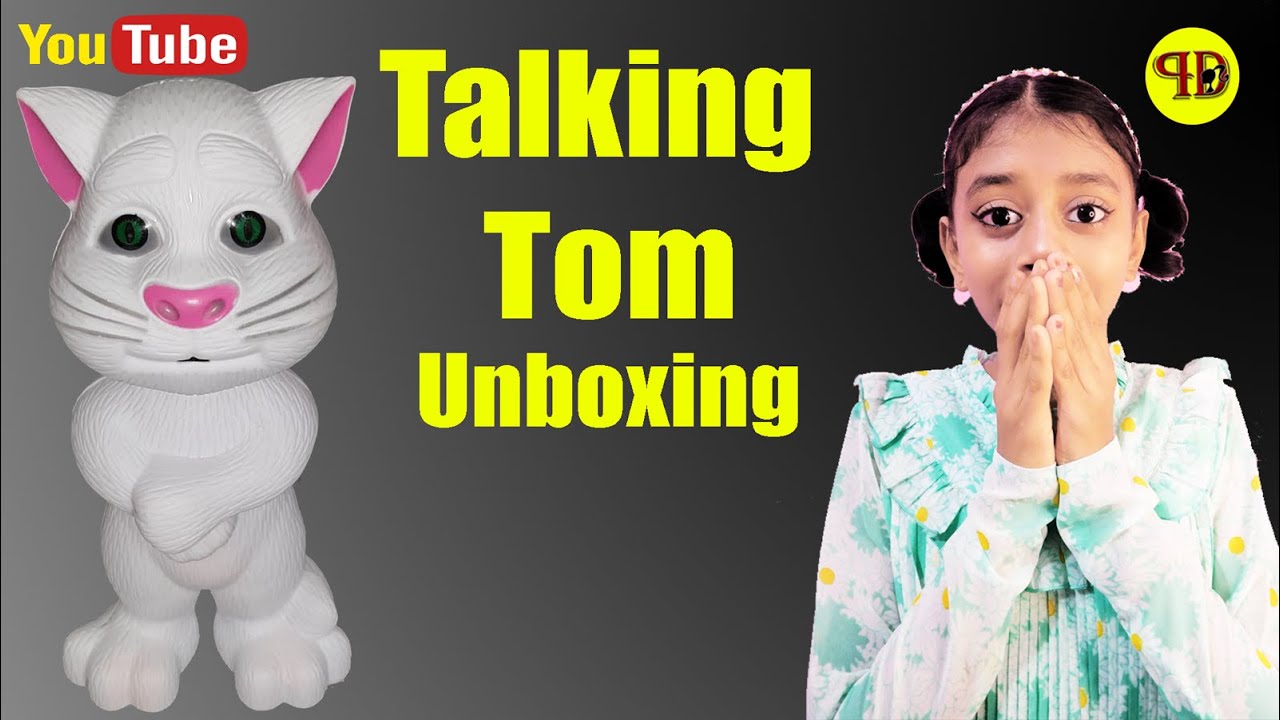 Talking Tom Toy // Unboxing Toy - YouTube