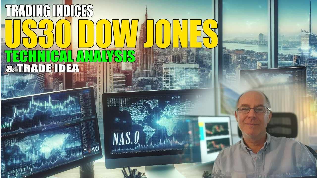 US30 DOW JONES Technical Analysis and Trade Idea - YouTube