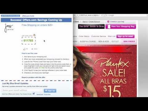 Just My Size Coupon Code 2013 - How to use Promo Codes and Coupons for JustMySize.com