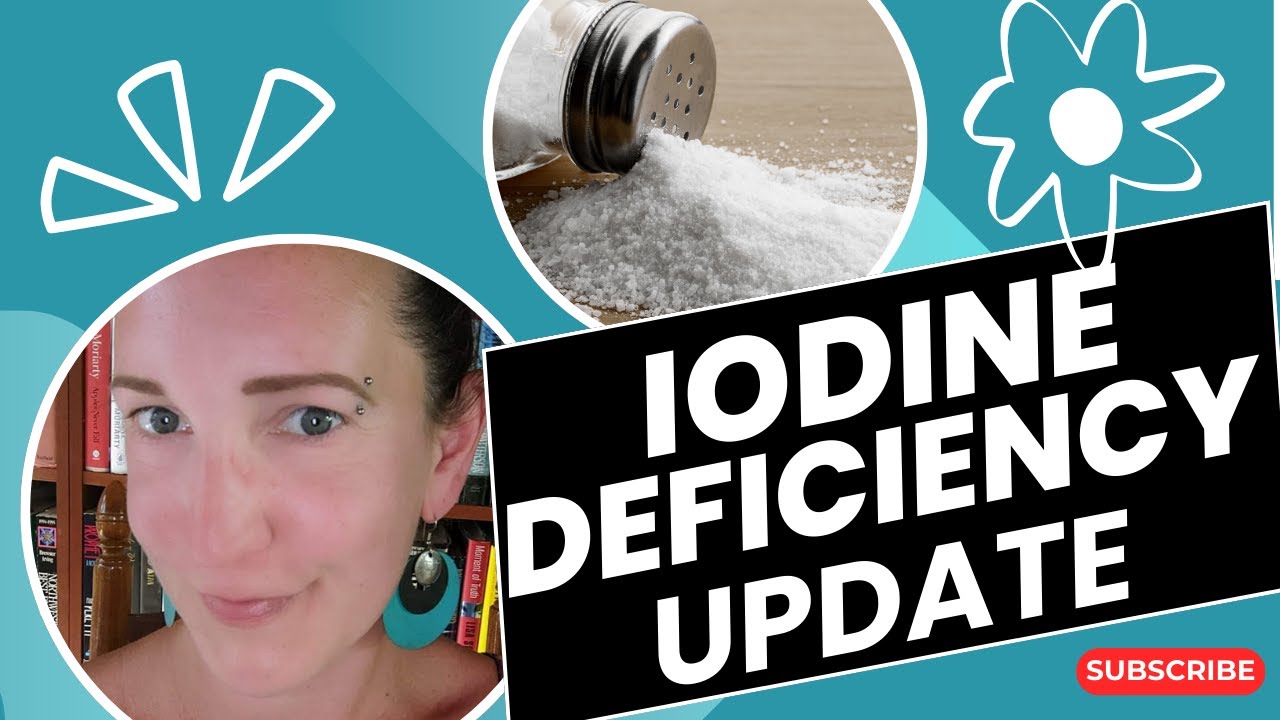 How I Cured My Iodine Deficiency | Iodine Deficiency Test Update - YouTube