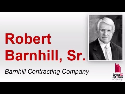 Robert E Barnhill, Sr CAGC Hall of Fame Induction Video - YouTube