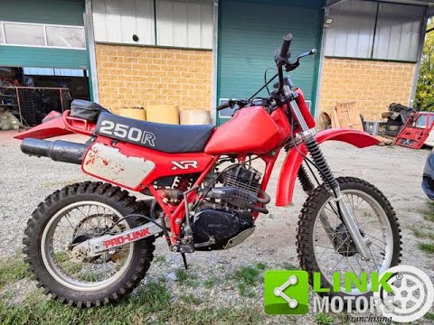 Honda XR 250 R 1982 - YouTube