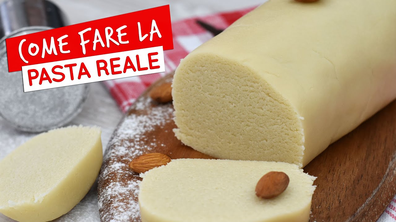Pasta reale di mandorle siciliana con metodo a freddo: ricetta della ...