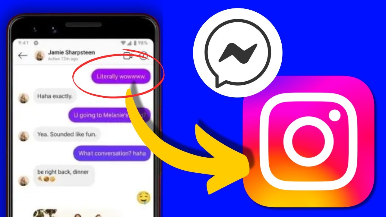 How To See The First Message On Instagram - YouTube
